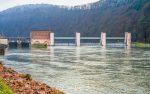 Neckarsteinach die vier Burgen Stadt am Neckar im Odenwald