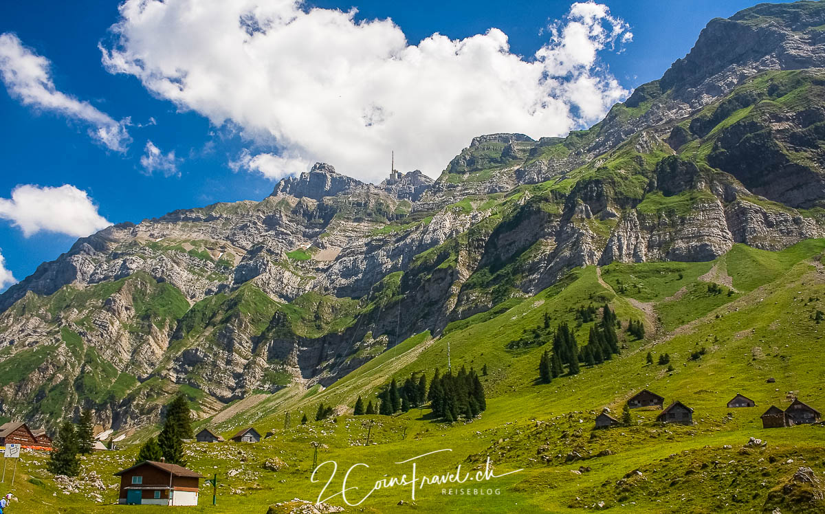 Ausflug auf den Säntis und der Schwägalp im Alpstein › 2CoinsTravel