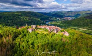 Ausflug auf die Burgfeste Dilsberg im Odenwald