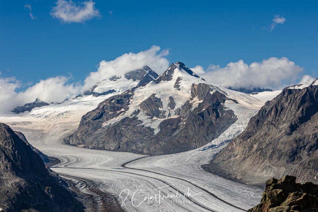 Die schönsten Aussichtspunkte auf den Aletschgletscher