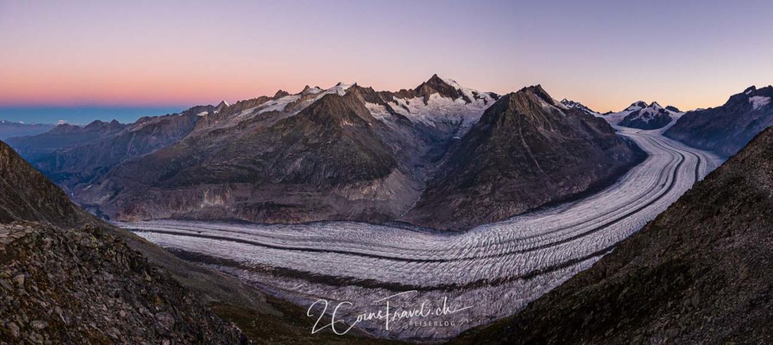 Die schönsten Aussichtspunkte auf den Aletschgletscher