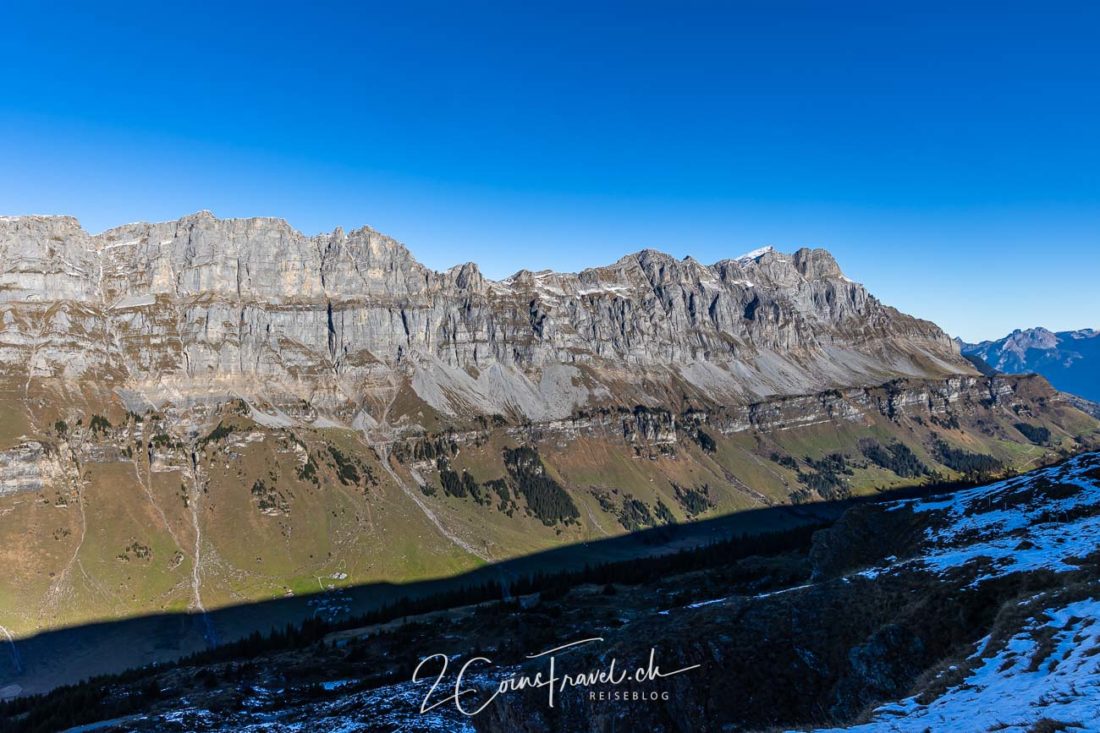 Wanderung auf dem Clariden-Höhenweg vom Fisetenpass zum Klausenpass