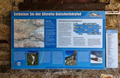 Wanderung zur Silvrettahütte und dem Gletscherlehrpfad Silvretta