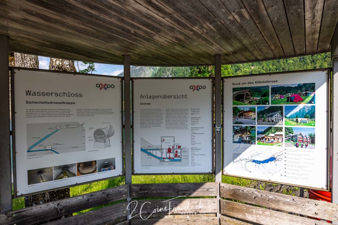 Rundwanderung um den Klöntalersee im Kanton Glarus