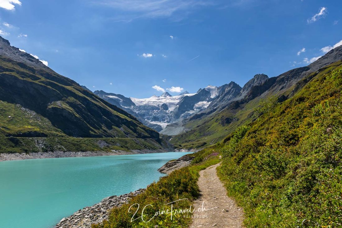 Rundwanderung um den Lac de Moiry und der Cabane de Moiry